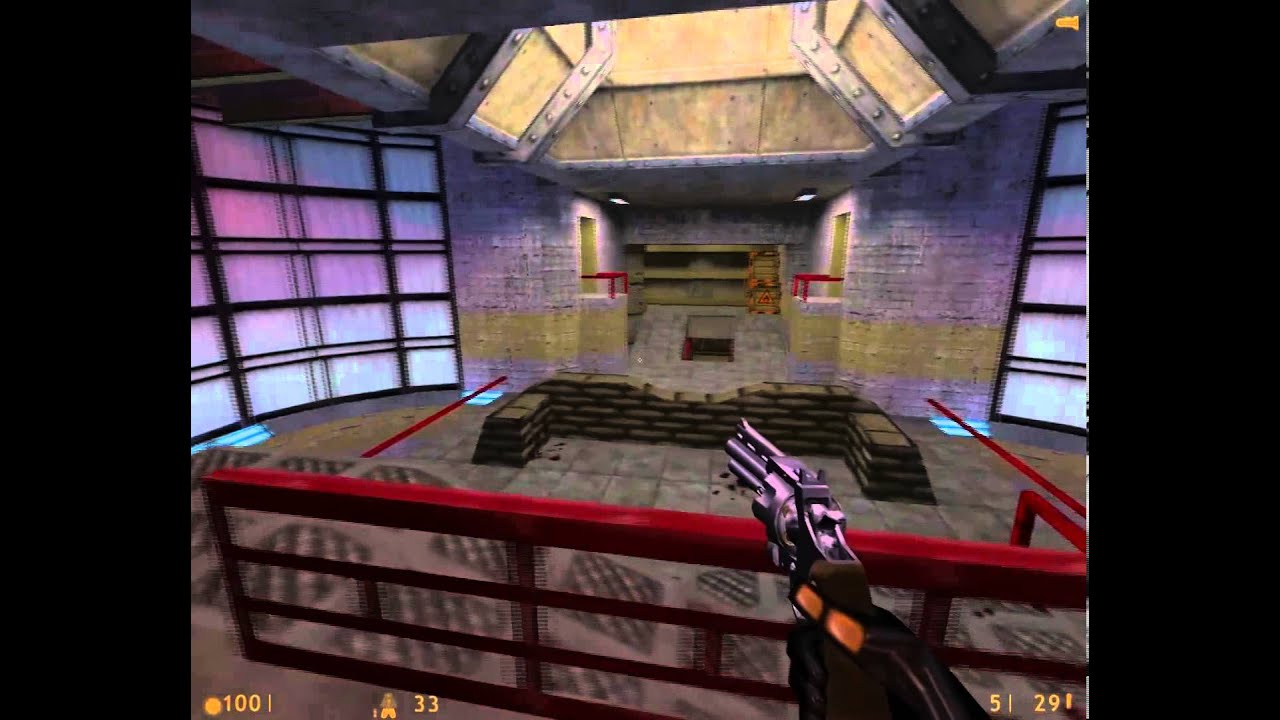 Lets Play Half Life Part 7 "Revolver" - YouTube