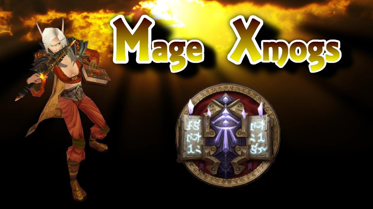 Mage Transmogs - Scorched Rust Xmog Set - YouTube