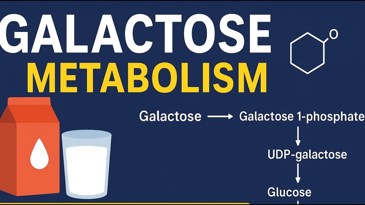 🌟 Galactose Metabolism Explained | GALK & GALT Deficiency Made Simple 🍼 ...