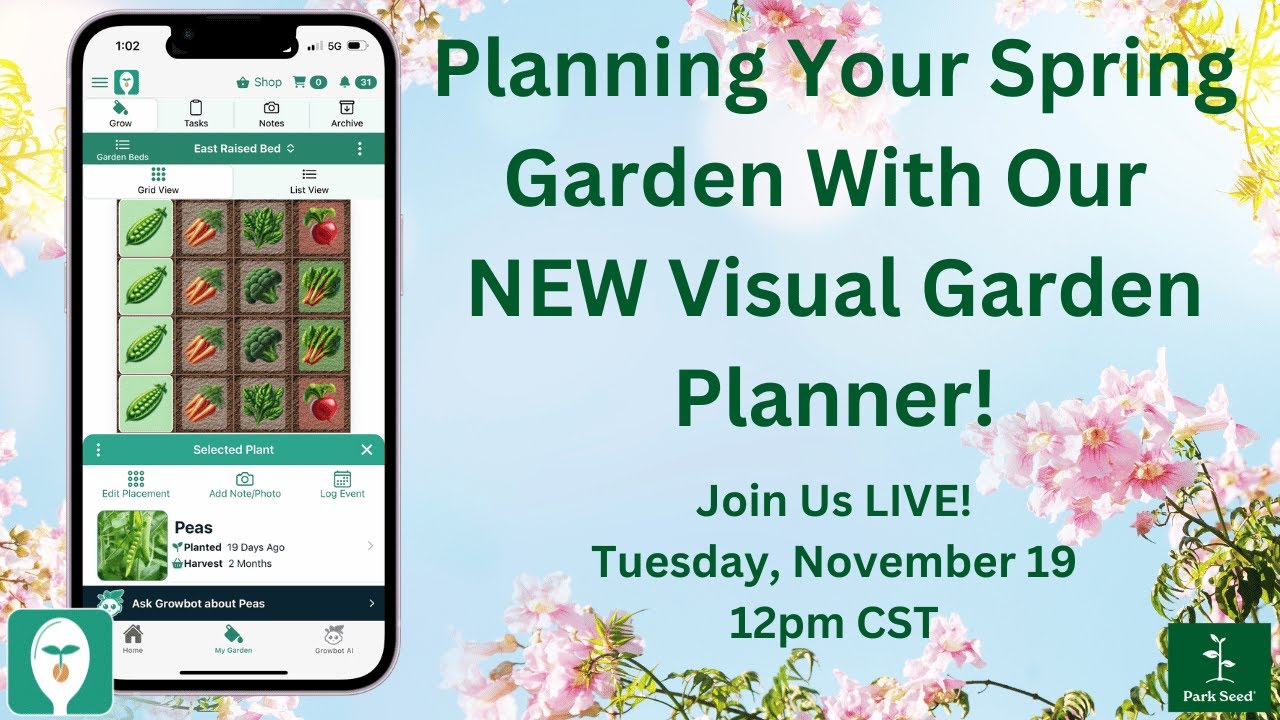 Planning Your Spring Garden With Our NEW Visual Garden Planner! - YouTube