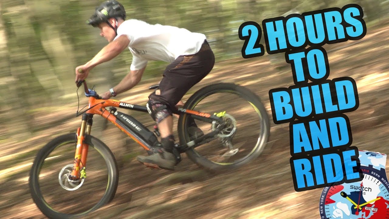 2 HOURS TO BUILD AND RIDE CHALLENGE - YouTube