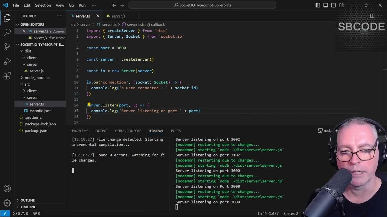TSC Watch, Nodemon and Concurrently - YouTube