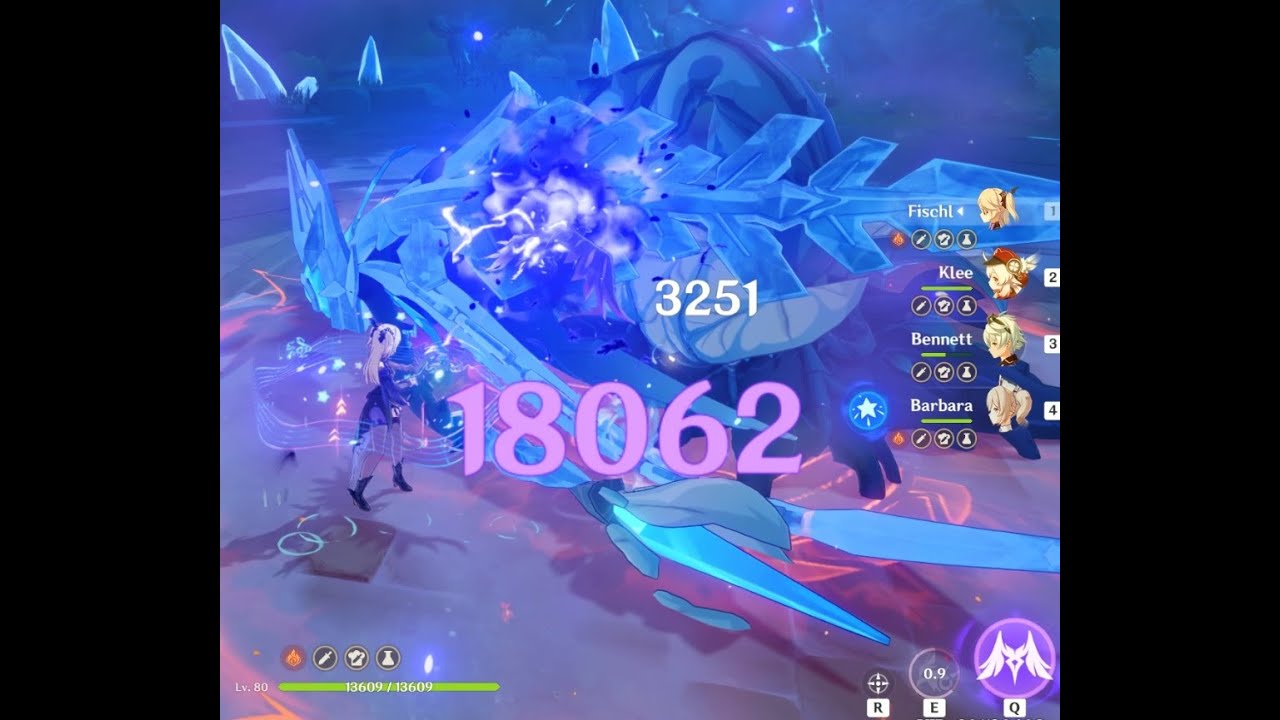 Fischl main dps - YouTube