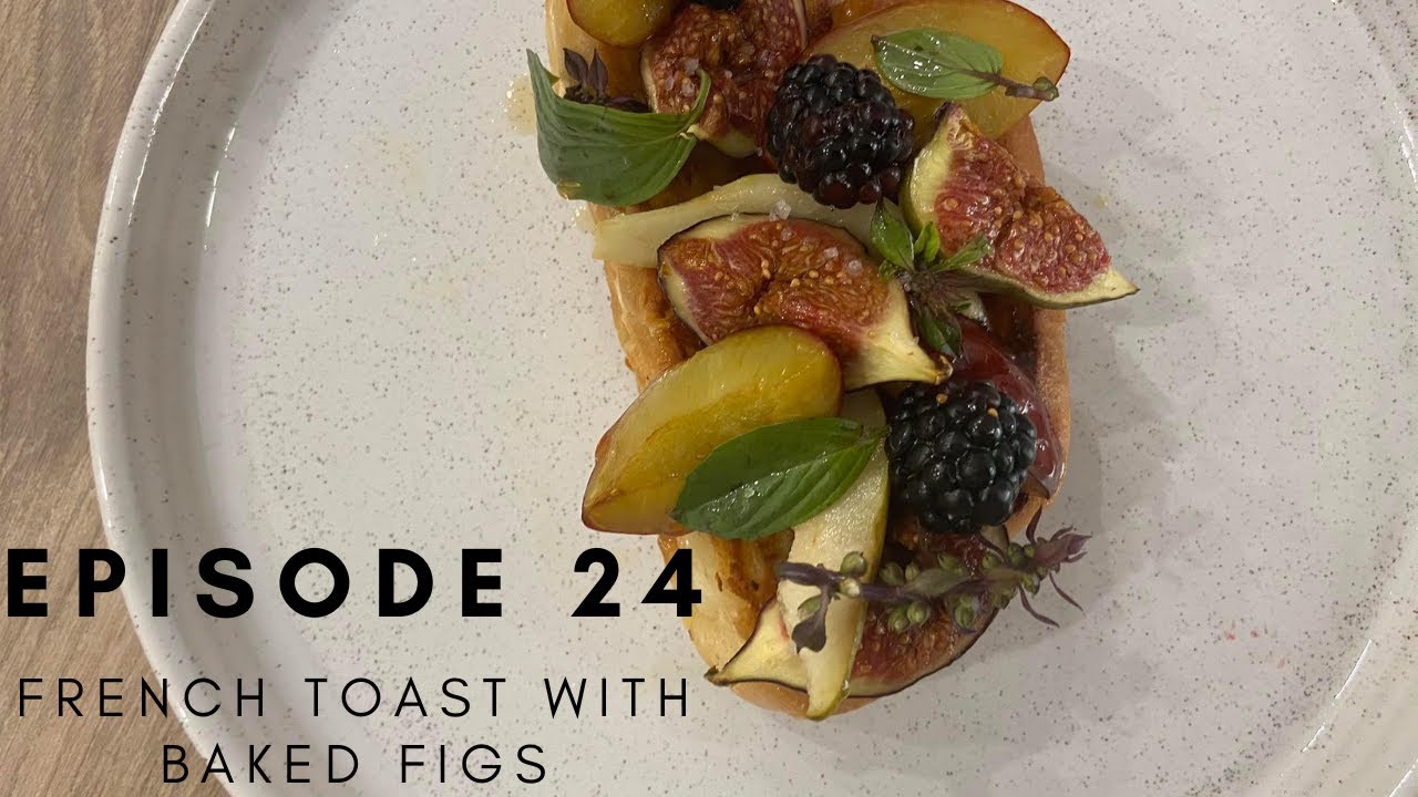 How to make French toast / French Toast with baked figs - YouTube