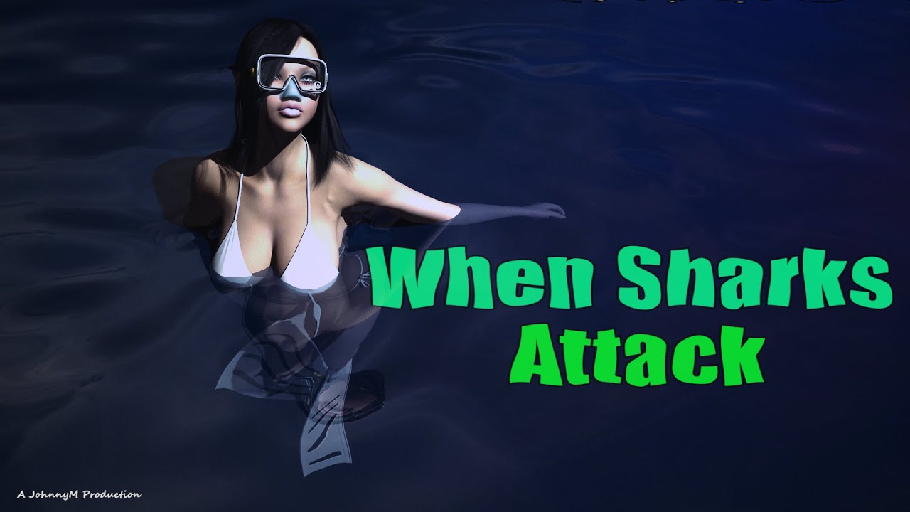 When Sharks Attack_3ds Max CG Animation - YouTube