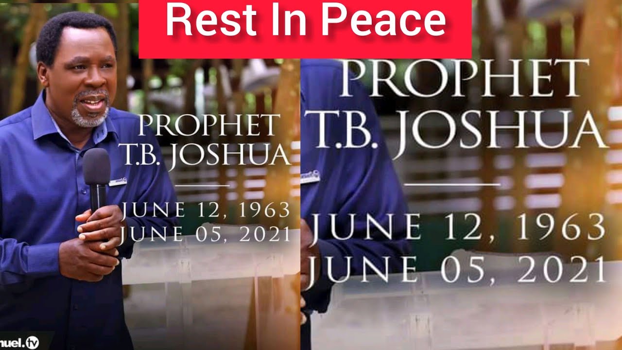 The Truth About TB Joshua's Death - What You Need To Know😲 - YouTube