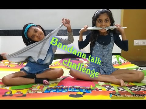 Bandana Talk Challenge | Bandana Challenge | Gag Talk Challenge ...