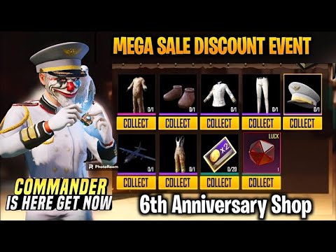 PUBG 6th Anniversary Mega Sale Event Is Here - Get Rare White Commander ...