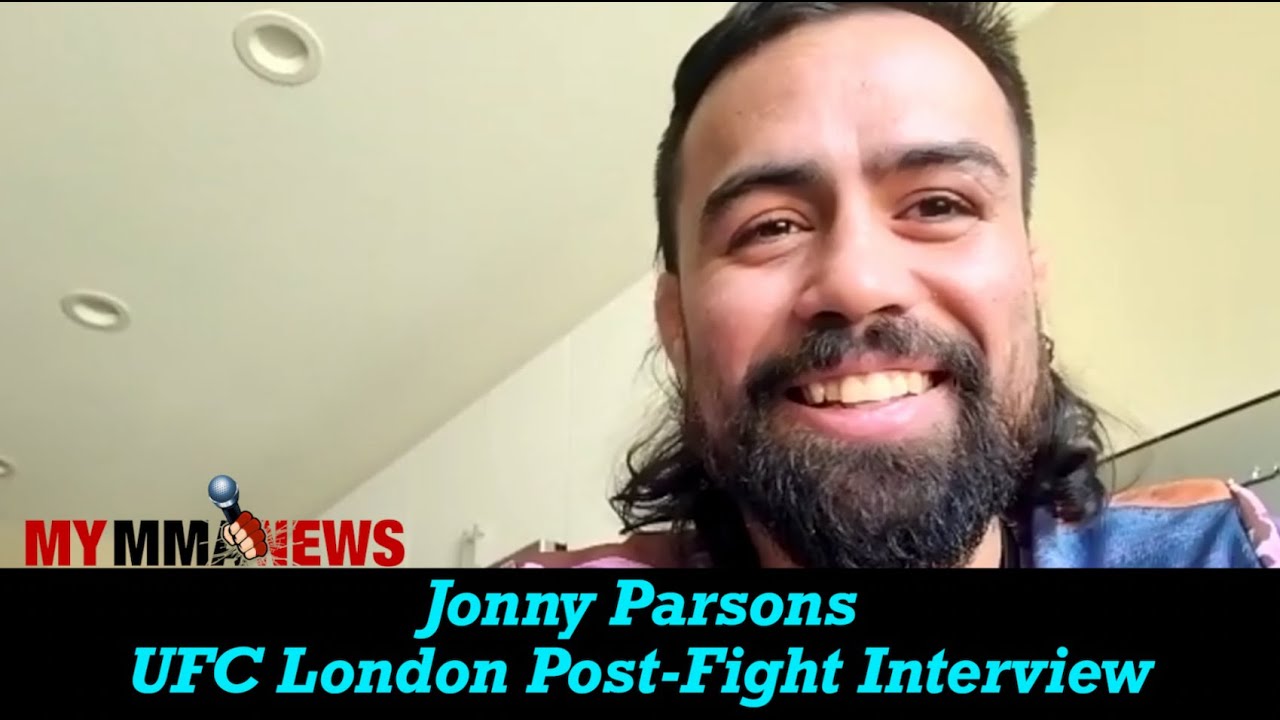 Jonny Parsons discusses his first UFC win at UFC London - MyMMANews ...