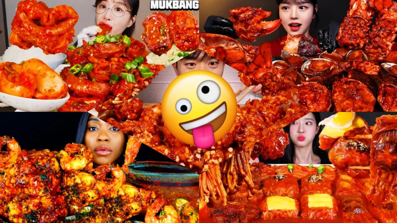 BEST SPICY FOOD EATING SHOW || MUKBANG COMPILATION 💯 REAL SOUND - YouTube