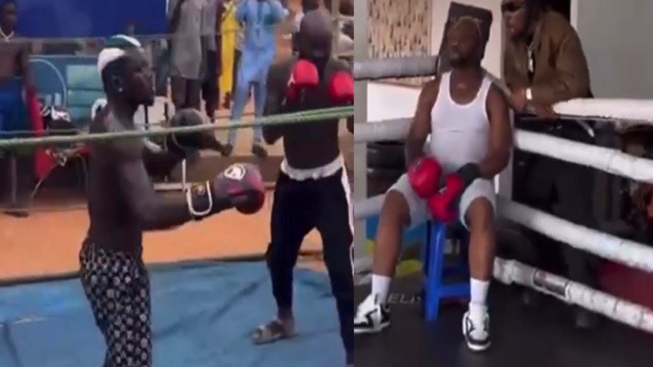 Portable ZAZU and Speed Darlington Boxing Match - YouTube