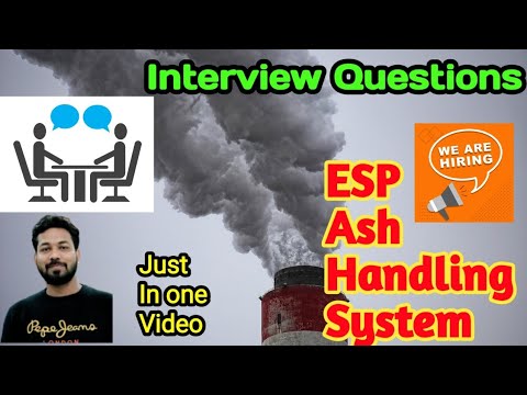 ESP & ASH HANDLING SYSTEM ALL INTERVIEW Questions @industrialvlogs8133 ...