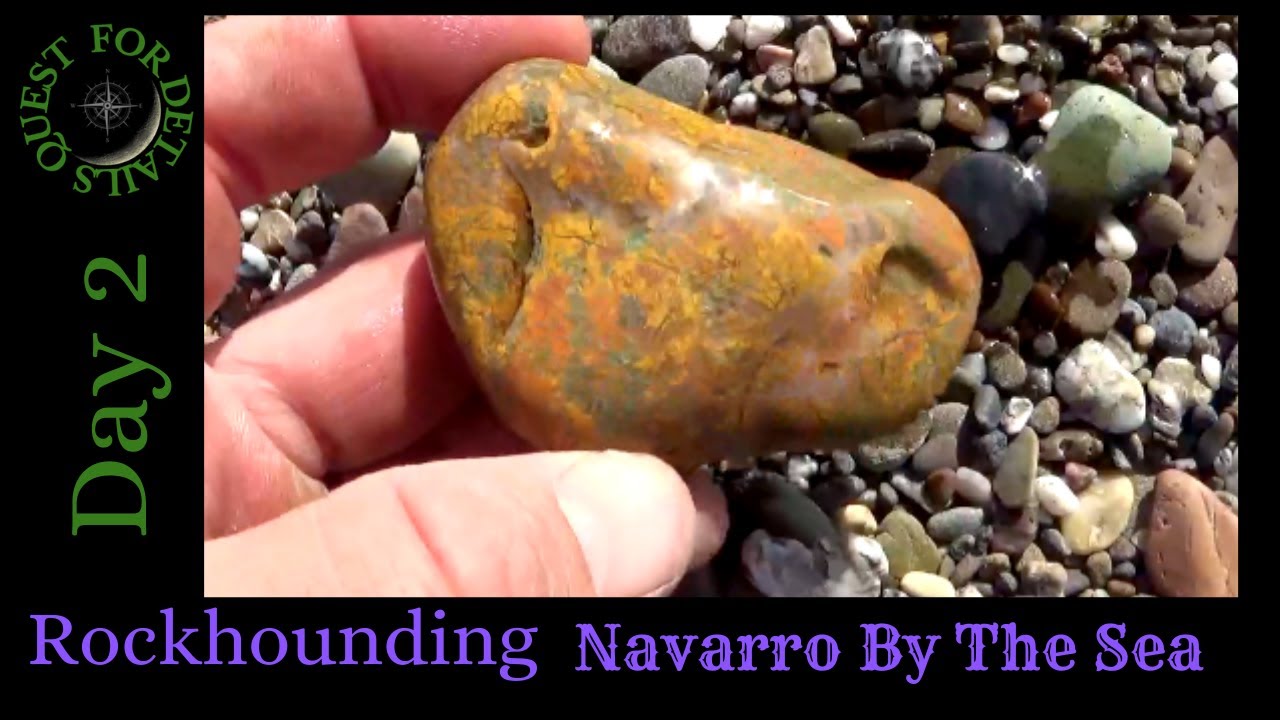 A Second day Rockhounding The California Coast , & The Hollow Tree, By ...