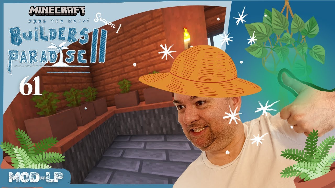 MINECRAFT BUILDERS PARADISE 2 ⛏️ 61: Eins mit dem Blatt 🪴 Pflanzen ...