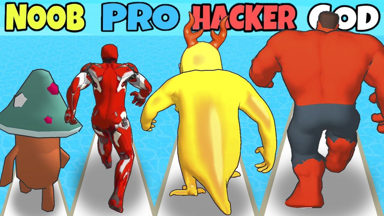 NOOB vs PRO vs HACKER vs GOD in Monster Draft New Monsters Part 04 ...