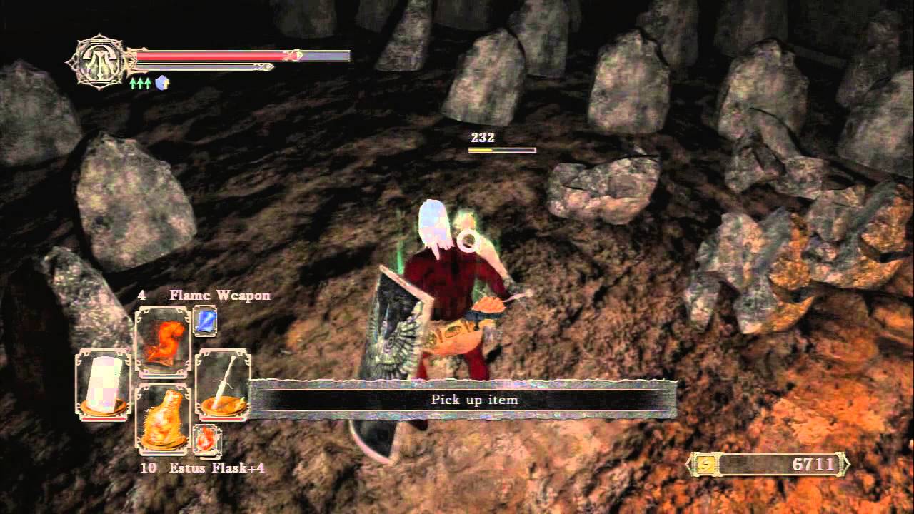 Dark Souls II - Undead Crypt: Lydia Pyromancer (Stones) Petrified ...