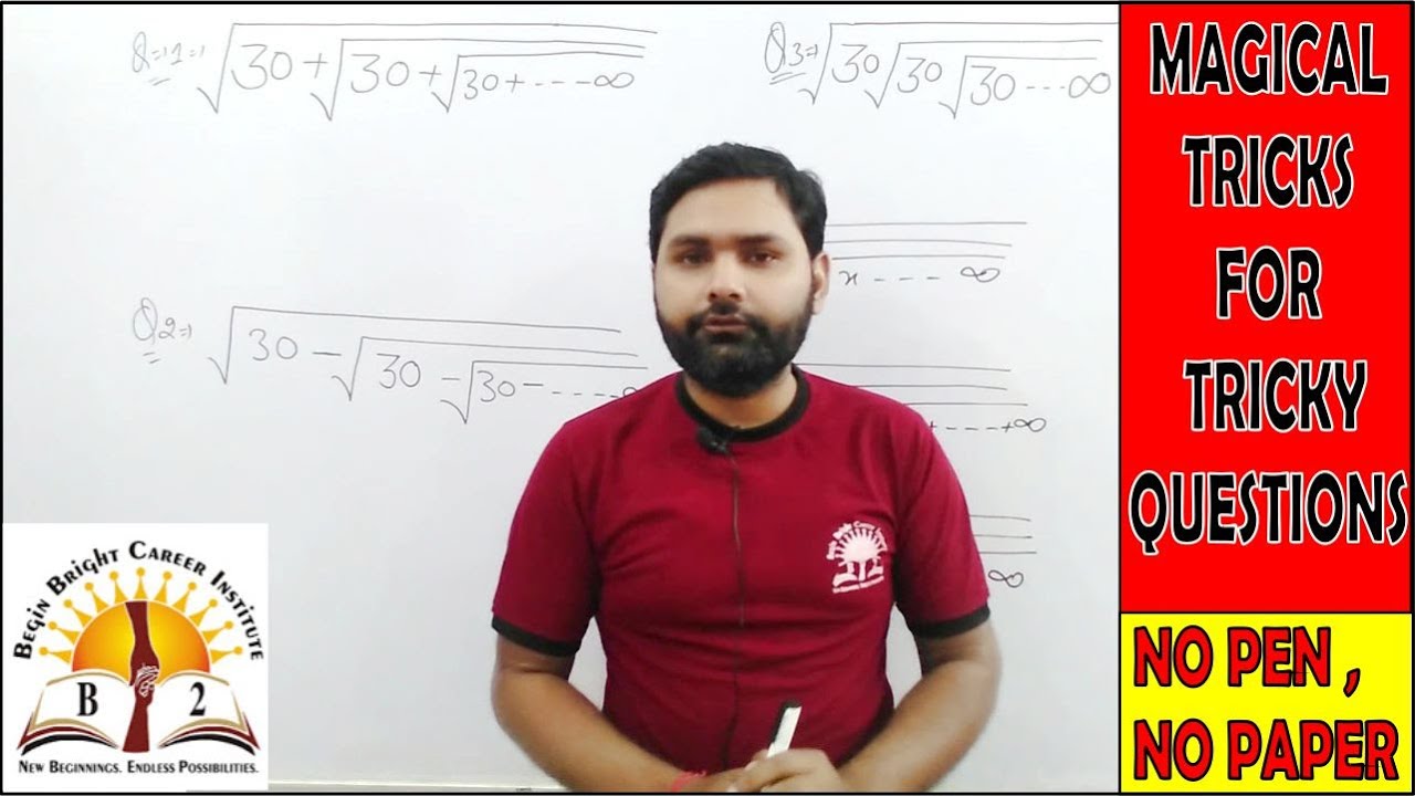 Magical tricks for special tricky questions part 1 | Special square ...