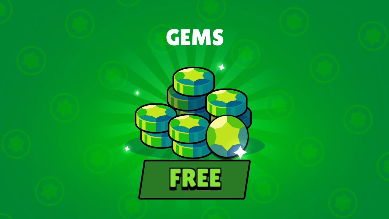 FREE GEMS IN BRAWL STARS - YouTube