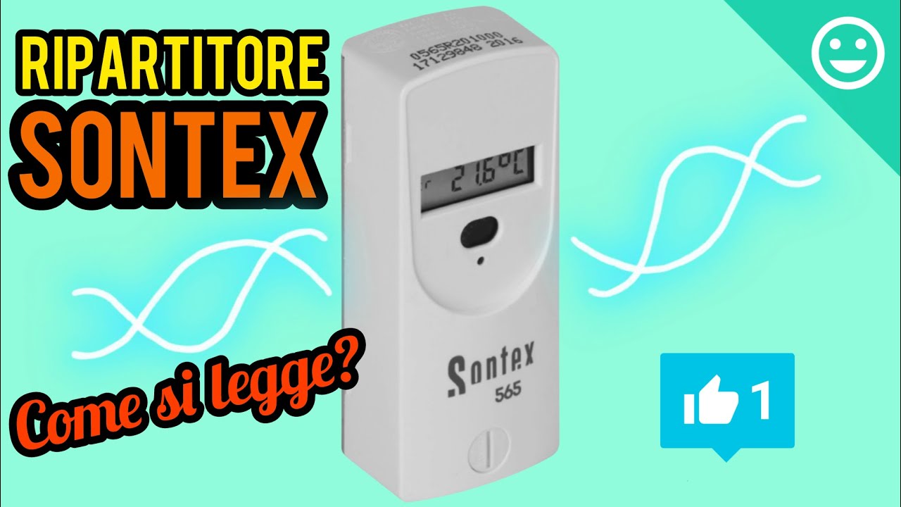 COME LEGGERE UN RIPARTITORE SONTEX 556 565 566 RADIO - YouTube