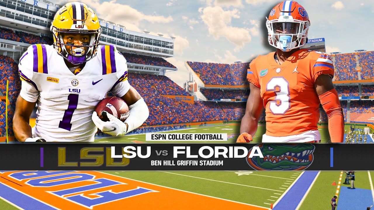 LSU Tigers vs Florida Gators Week 7 (NCAA Football 14 Revamped ...