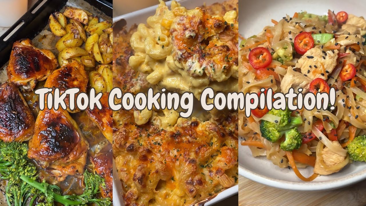 TIKTOK COOKING COMPILATION 🍝🥘| ASMR COOKING - YouTube