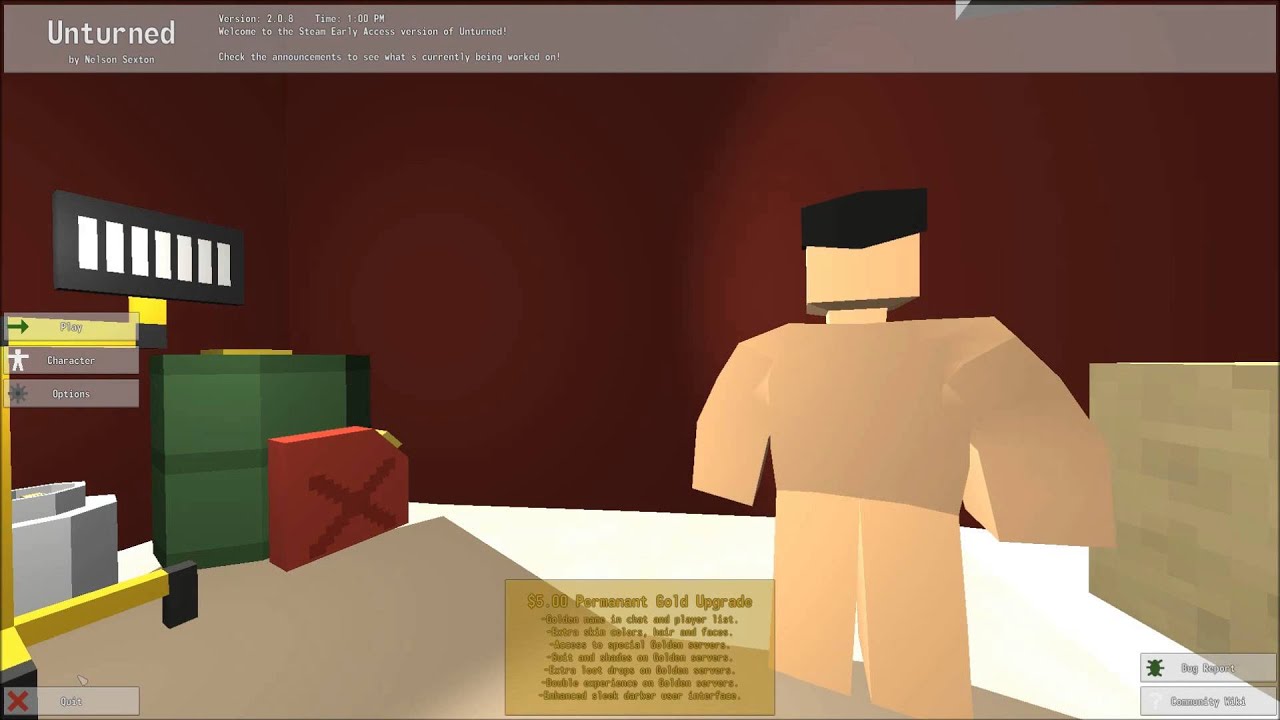 Unturned Tutorial and character creation - YouTube