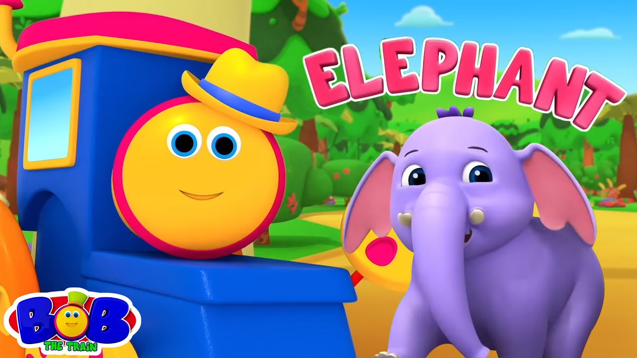 Bob el Tren Nombra los Animales para Preescolares en Español - YouTube
