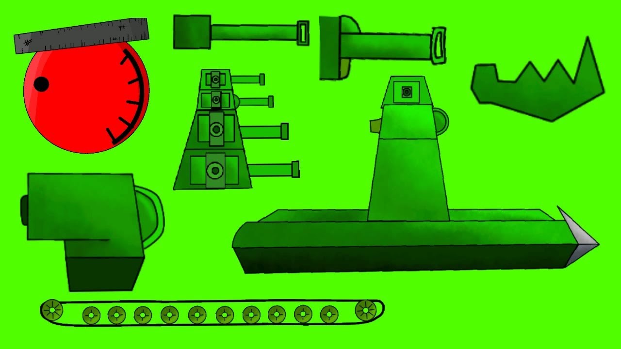 Super Tank Rumble Pack DC2 👉🎁👈 Version 2 । Drawing Cartoons 2 Item ...