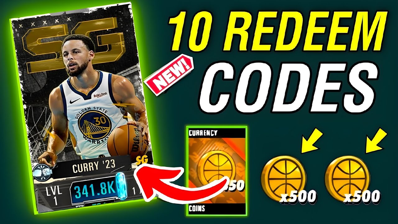 ⚠️CURRY '23⚠️ NBA 2K MOBILE REDEEM CODES 2025 - NBA 2K MOBILE CODES ...
