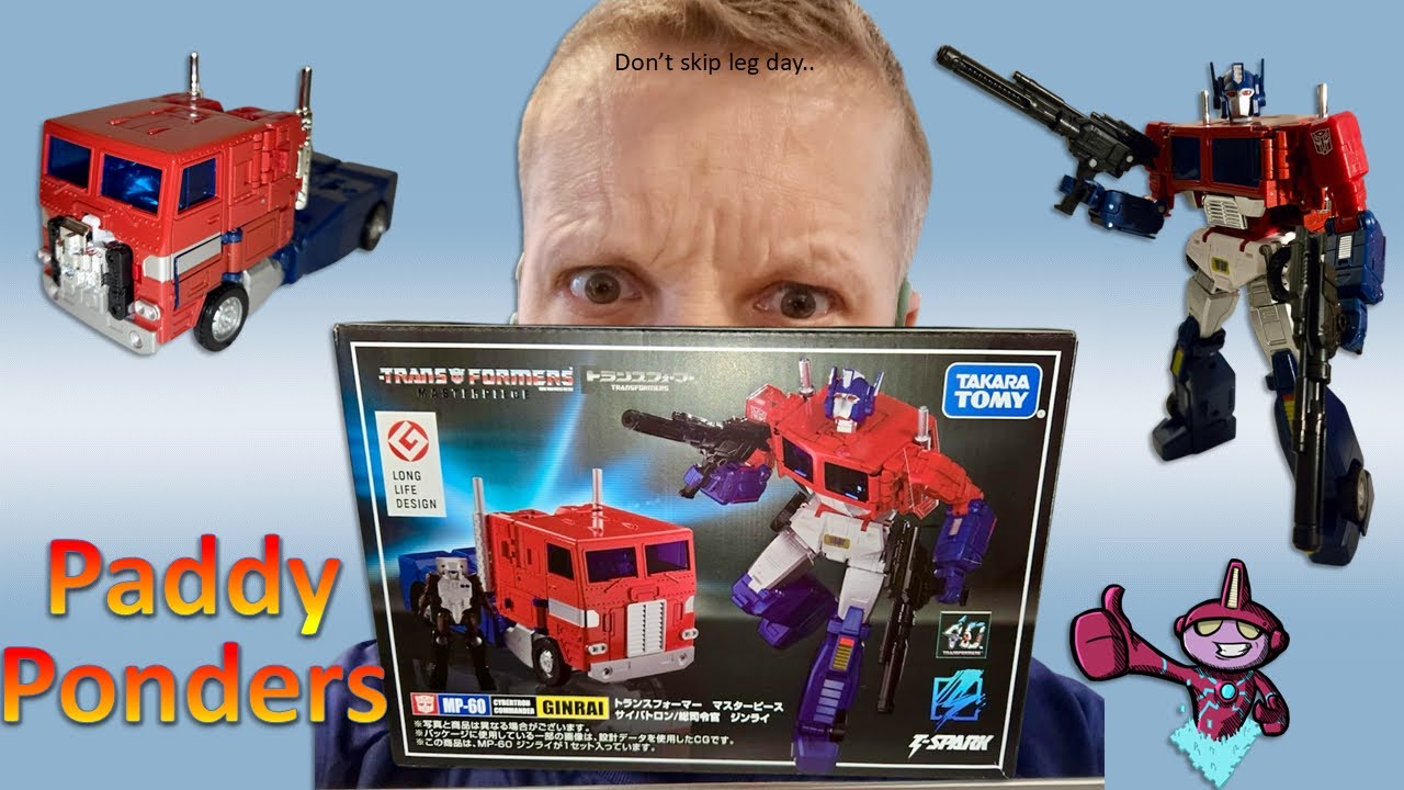 Transformers Masterpiece MP-60 Ginrai ( Powermaster Optimus Prime Cab ...