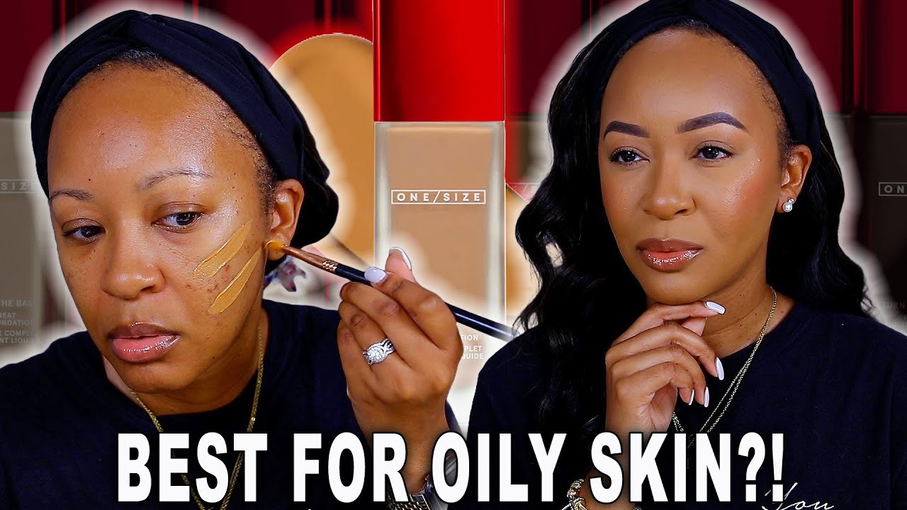 *NEW* VIRAL ONE SIZE FOUNDATION TESTED ON OILY SKIN | Fayy Lenee - YouTube