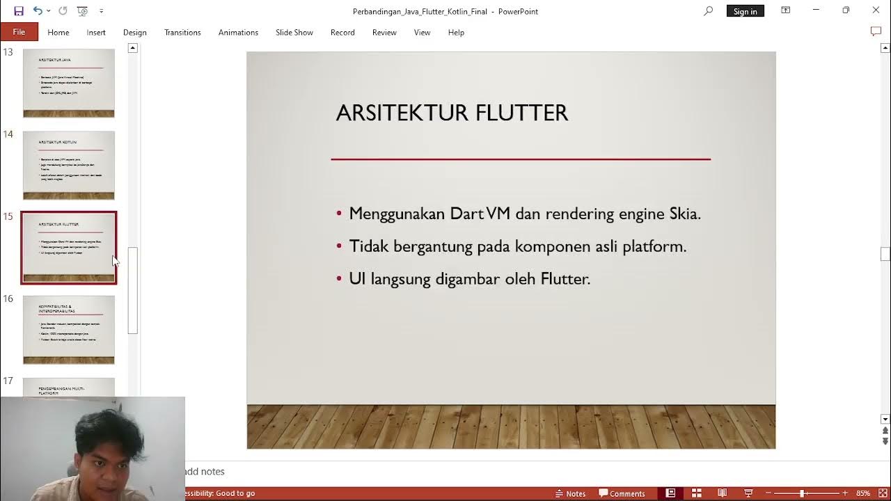 perbandingan java kotlin dan flutter - YouTube