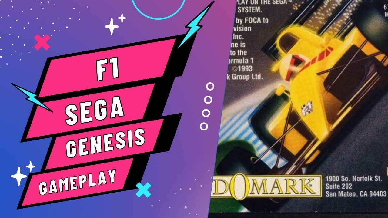 F1 Sega Genesis Gameplay - YouTube