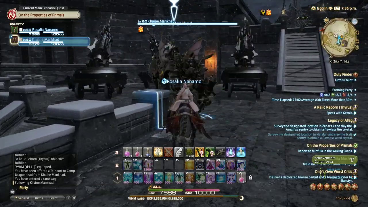 Final Fantasy XIV Online - The Thyrus Journey ends (Part 60) - YouTube