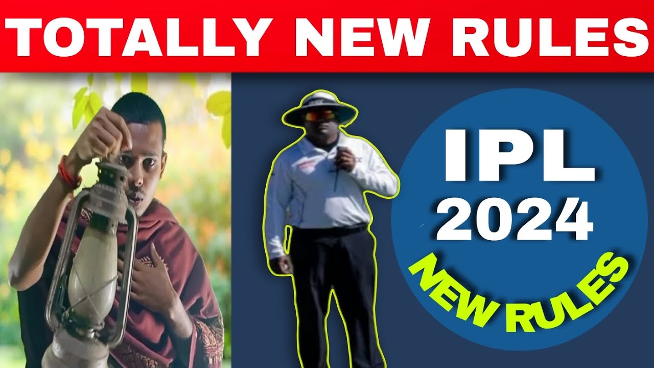 IPL Added New Spider Cam Rules | 2024 IPL All New Rules | New IPL ...