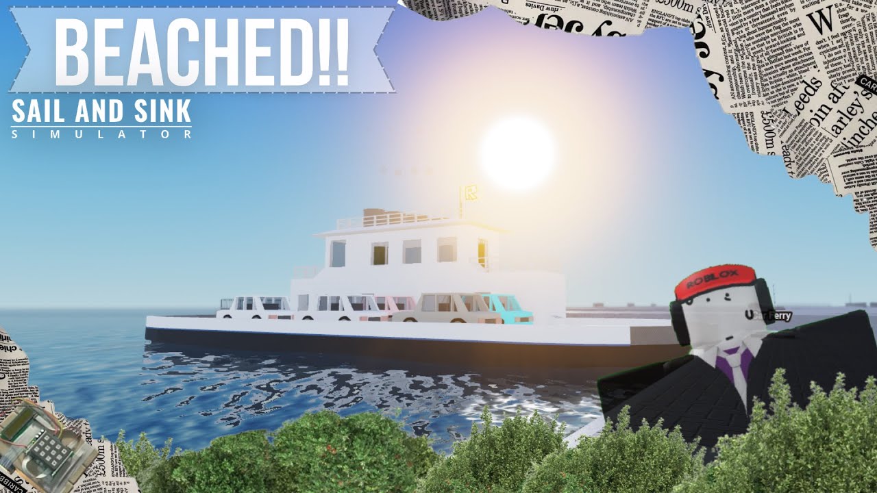The Sinking of a Car Ferry | Sail and Sink Simulator - YouTube