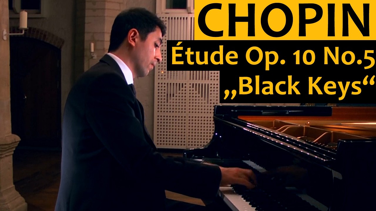 Chopin Étude | Op. 10, No. 5 (Black Keys) - Karim Shehata - YouTube