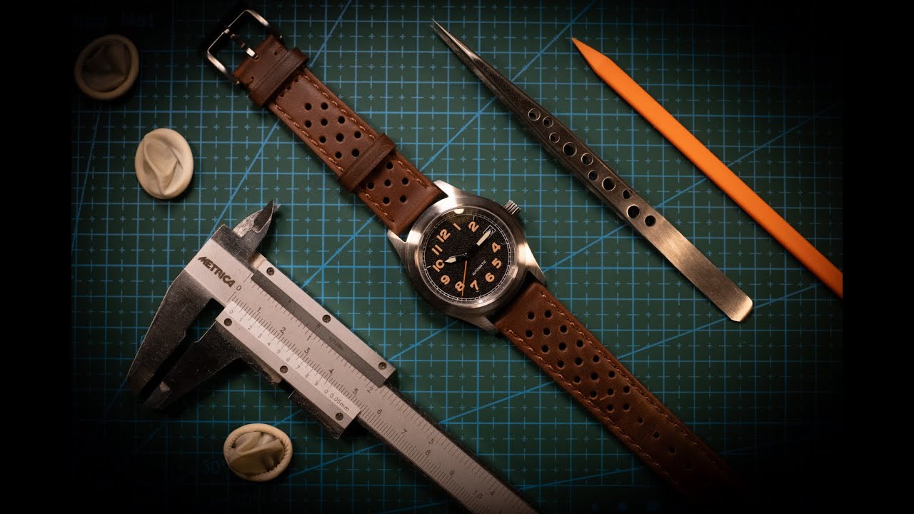 ASMR - I built my first custom pilot watch - YouTube