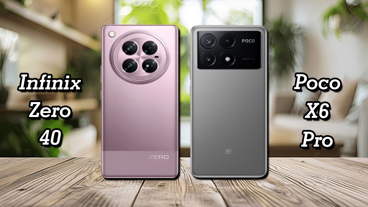 Infinix Zero 40 vs Poco X6 Pro - YouTube