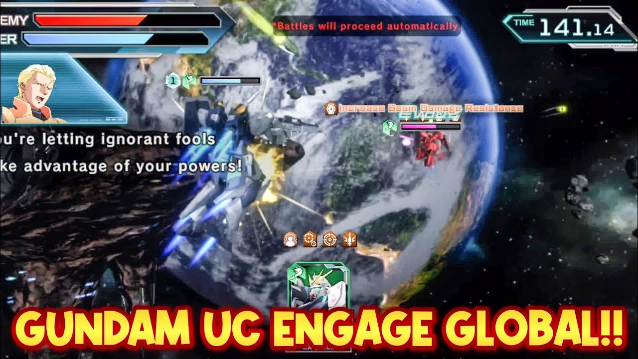 GUNDAM UC ENGAGE GLOBAL RELEASE!!! (iOS/Android) - YouTube