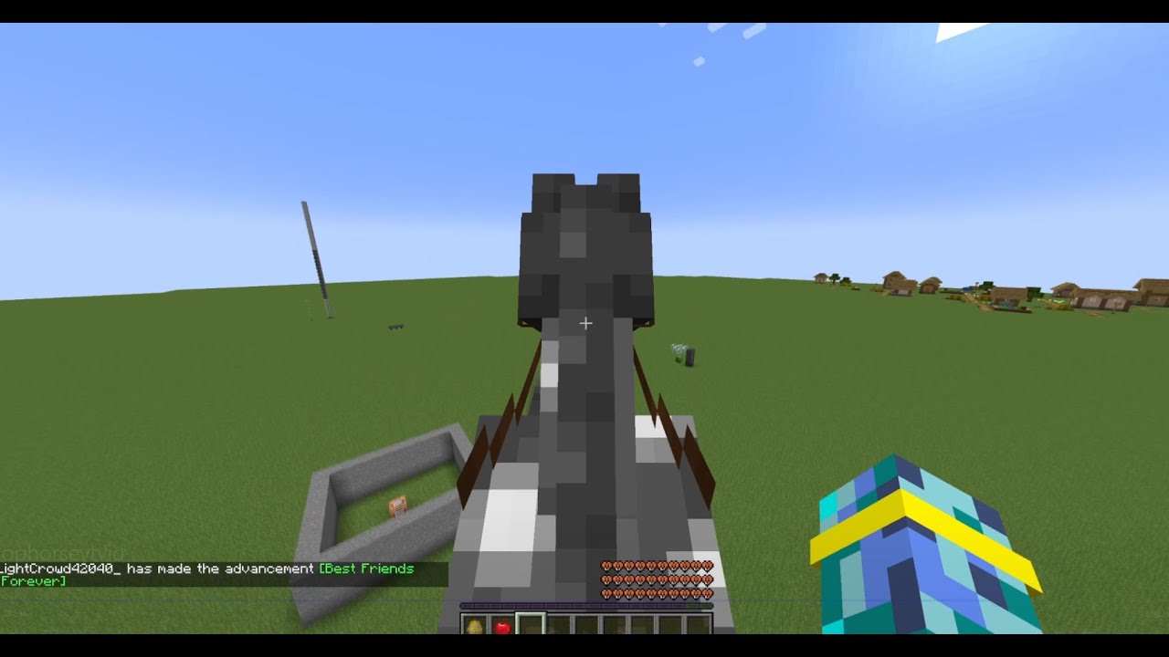 How to get an Overpowered horse using /summon - YouTube