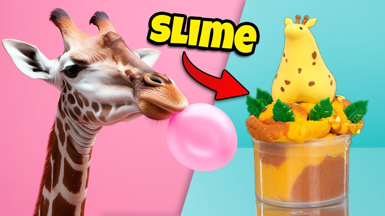 Making Custom Slimes For My Favorite Animals! - YouTube