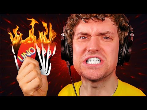 The MOST INFURIATING Game Of UNO Ever! - YouTube