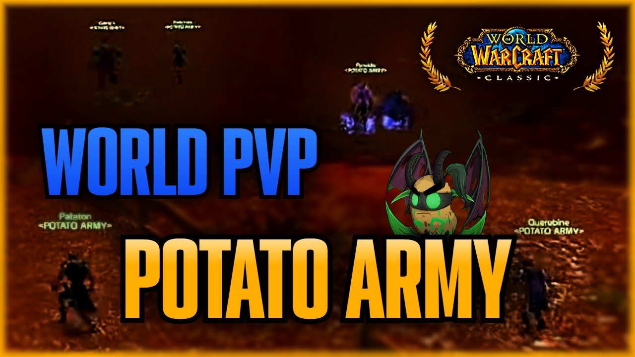 🔥CLASSIC WORLD PVP CON LA POTATO ARMY🔥 DISFRUTANDO COMO NIÑOS EN ...
