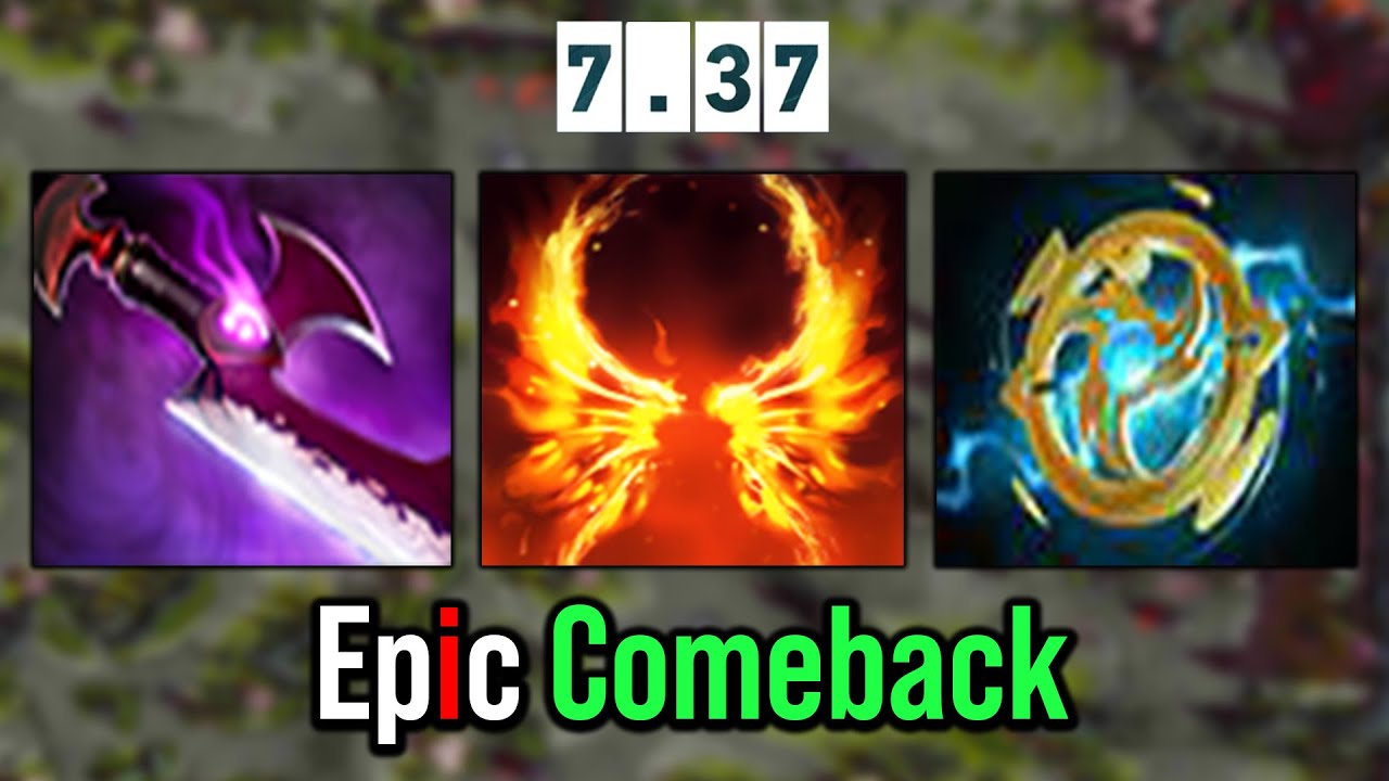 EPIC Comeback with Magic Build Late Game Lina 1 Shot Everyone Dota 2 ...