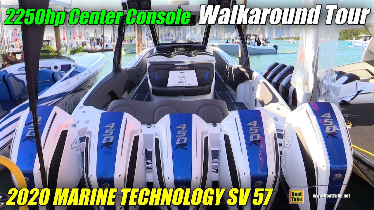 2020 Marine Technology Inc SV 57 2250hp Motor Boat - Walkaround Tour ...