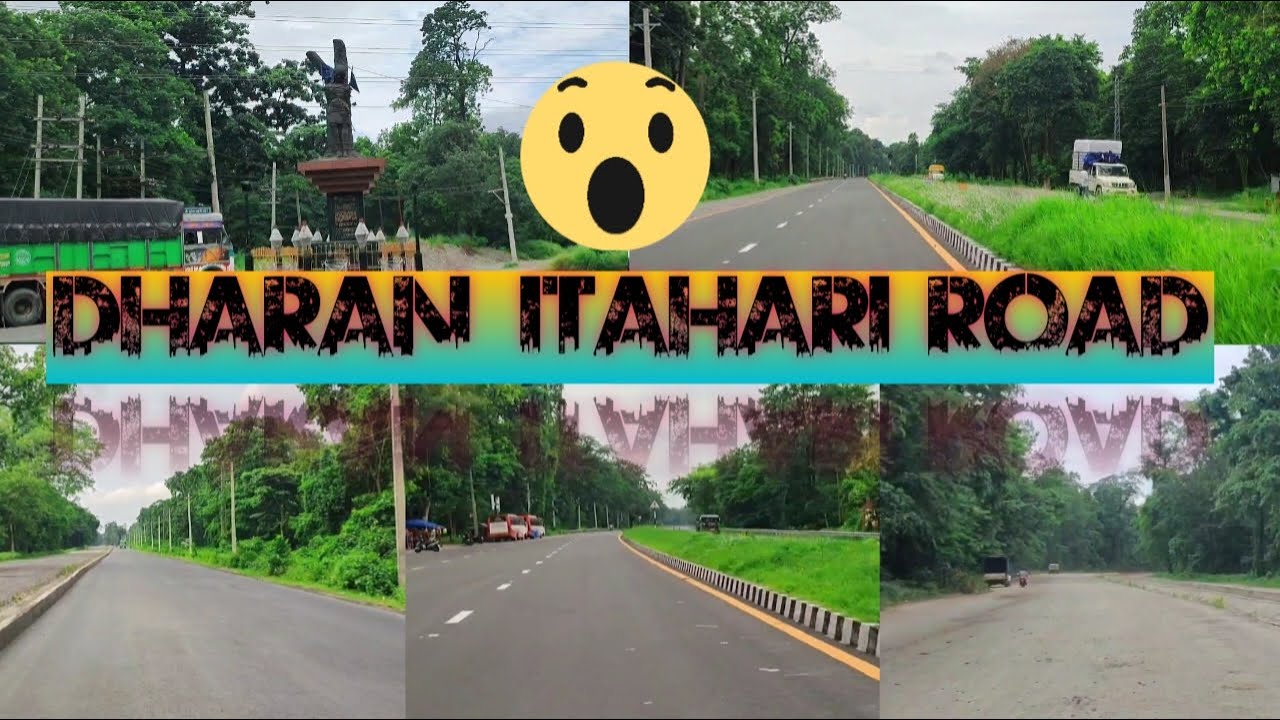 Dharan itahari jungle road 😯😍 beautiful road OC7 VLOGS - YouTube