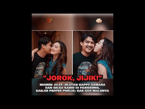 JOROK, JIJIK! MOMEN JILAT-JILATAN HAPPY ASMARA DAN GILGA SAHID DI PANGGUNG, BANJIR PROTES PUBLIK