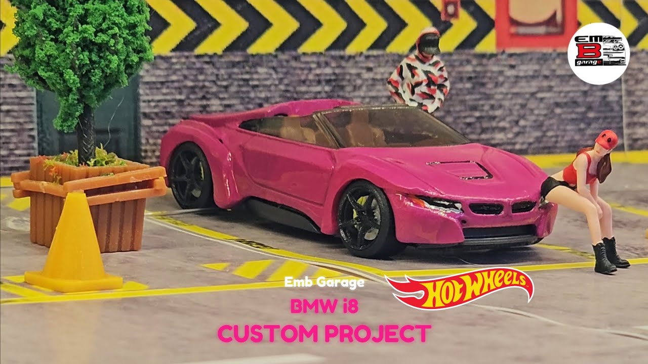 Hot Wheels Bmw i8 Custom Project | Barbie Car |LBWK Body Kit 4K - YouTube
