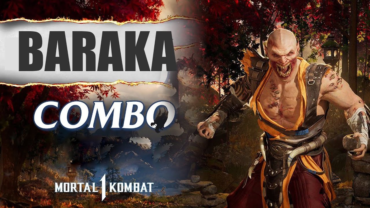 Baraka 43% Death Combo Guide MK1 #mk1 #baraka - YouTube